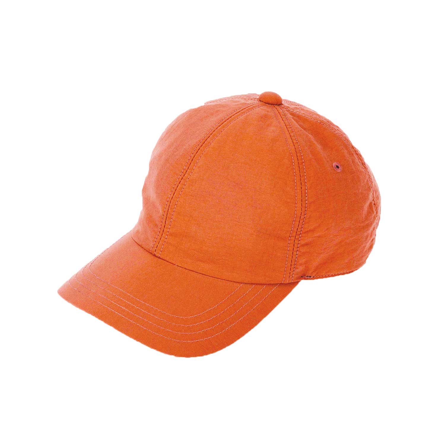 キャップ | 帽子通販｜CPH(シーピーエイチ）DEEP 6 PANEL CAP / NYLON TUSSAH / ORANGE – cphweb